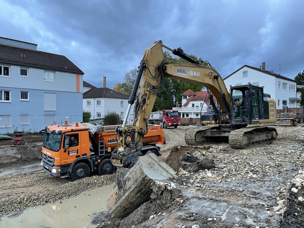 Bagger im Einsatz! - BG3 Aalen